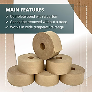 IDL Packaging GTM-825A Electronic Kraft Tape Dispenser for Gummed Tapes up to 3” Width - Automatic One-Touch Moistening & Dispensing Machine - Water-Activated Tape Dispenser