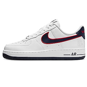 Nike Air Force 1 Womens '07 REC White/Obsidian-University Red Size 9