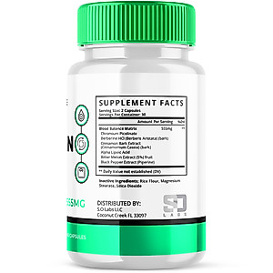 S.O Labs Restore Glycogen Control, Restore, Glycogen Control, Restore Glycogen Control Advanced Formula Support Supplement, Restore Glycogen Control Metabolic Health Pills (60 Capsules)