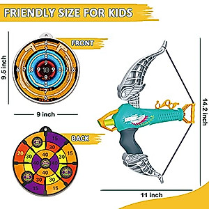 Britik Bow and Arrow for Kids Toys - Archery Set with 20 Suction Cup Arrows, Gifts for Boys Girls Toddler Age 4 5 6 7 8 Year Old