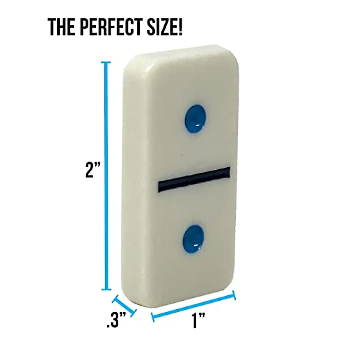 Regal Games - Double 6 Dominoes - Colored Dots Set - Fun Family-Friendly Dominoes Game - Includes 28 Tiles & Collector’s Tin - Ideal for 2-4 Players Ages 8 for Kids and Adults