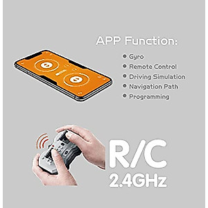 UNIQUE KIDS Building Remote Control STEM Building Kit for Boys 8-12 Tracked Racer Car/Tank/Robot 3 in 1 Educational Toys for 6 7 8 9 10 11 12 + Year Old Boys and Girls Birthday Gifts for Kids (Blue)