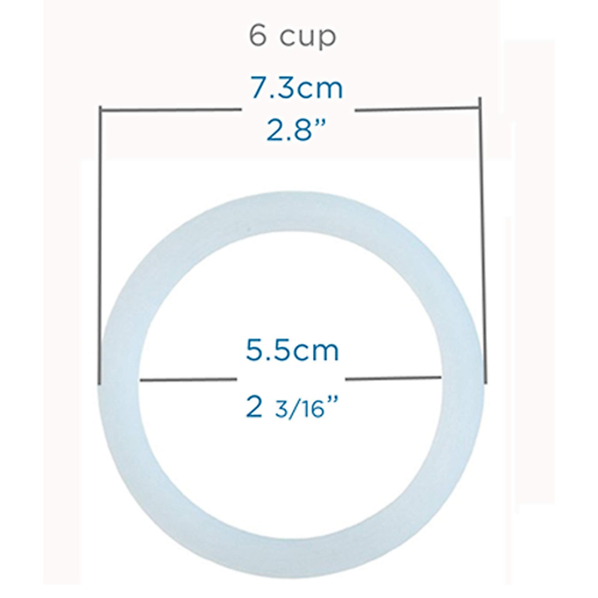 GROSCHE Milano Stovetop Espresso Maker Moka pot 6 espresso Cup - 9.3 oz, Silver and 3 Replacement Seals Gaskets Bundle Stove top coffee maker Moka Italian espresso coffee maker and replacement gaskets