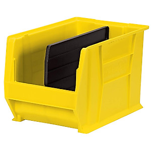 Akro-Mils 40282 Lengthwise Plastic Divider for 30282, 30283 Super-Size AkroBin Storage Bins, (1 Pack), Black