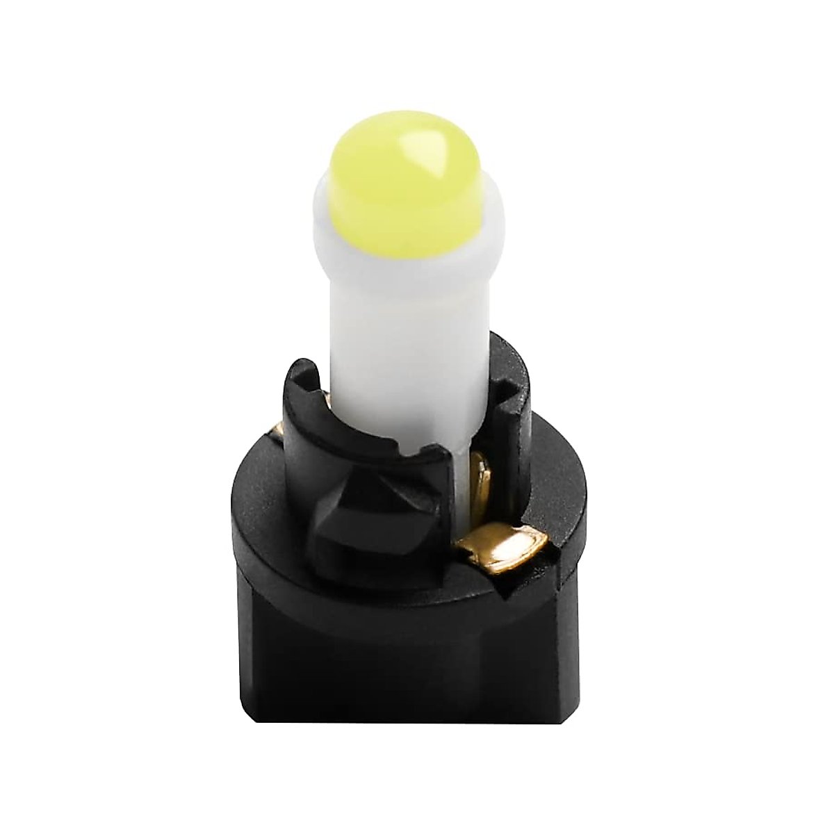 ALOPEE T5 Twist Lock Socket 2721 Wedge Base Socket for Auto Dashboard Instrument Panel Cluster Light Bulbs Socket DC 12V, Pack of 20