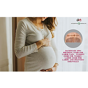 AYUSHYA HEALTH Neem Wood Comb Hair + Beard Detangler for Women and Men | Pocket Comb | traveling Comb & Beard Comb for Beard | Wooden Pocket Size Beard Comb (Pack of 2)