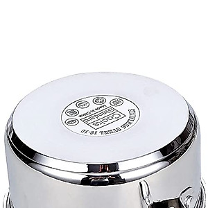 Cooks Standard Classic Stainless Steel SaucePan/Sauce Pan 2-QT with Glass Lid