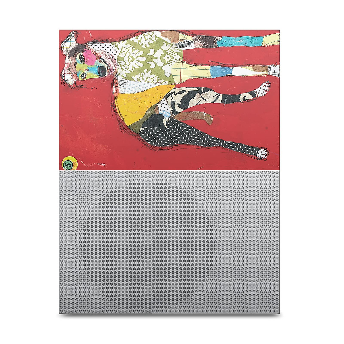 Head Case Designs Officially Licensed Michel Keck Greyhound Art Mix Matte Vinyl Sticker Gaming Skin Case Cover Compatible With Xbox One S Console and Controller Bundle