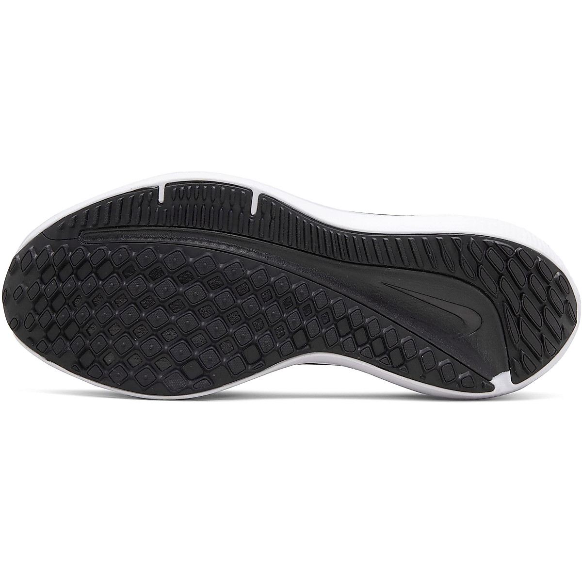 Nike Women's Air Winflo 9 Running Shoes, Black/White-Dk Smokey Grey, 8.5 M US