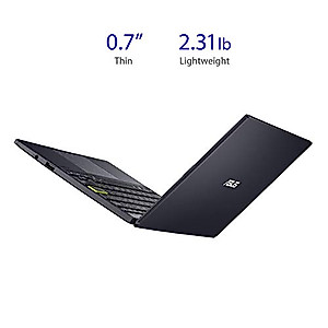 ASUS Vivobook Go 12 L210 11.6” Ultra-Thin Laptop, 2022 Version, Intel Celeron N4020, 4GB RAM, 64GB eMMC, Win 11 Home in S Mode with One Year of Office 365 Personal, L210MA-DS02 (Renewed)