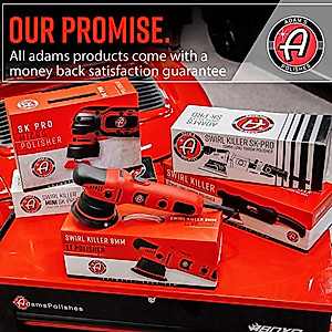 Adam's Polishes Swirl Killer 15mm Car Polisher - Buffer Polisher Dual Action Machine | Use W/Car Polish, Polishing Compound, or Car Scratch Remover | Detailing Car Wash Clay Bar Ceramic Coating