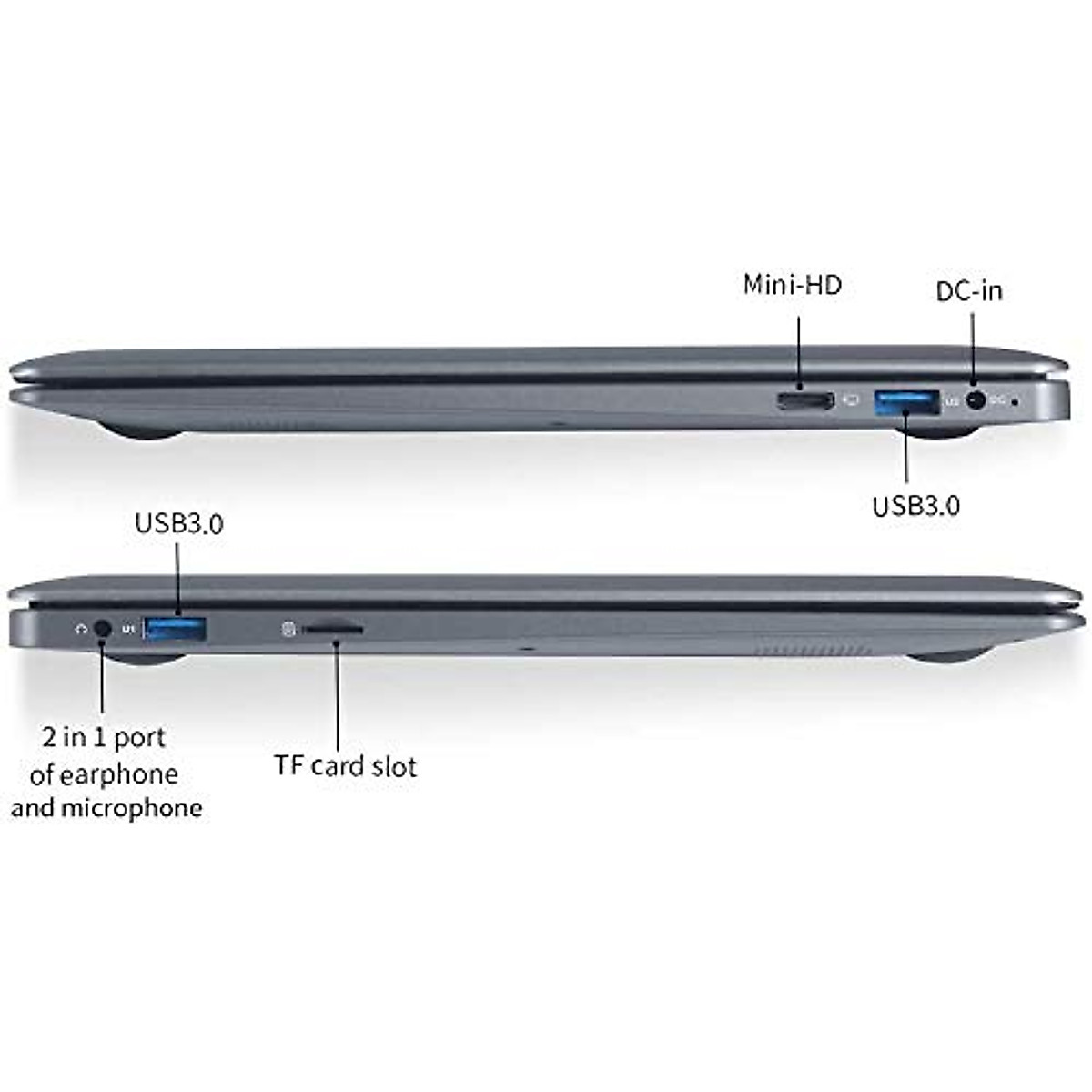 jumper EZbook X3 Laptop Computers, Windows 10 Laptop with 13.3 inch FHD Notebook Laptop, Intel Apollo Lake N3350 CPU 6GB,64GB ROM Supports up to 1TB Expansion