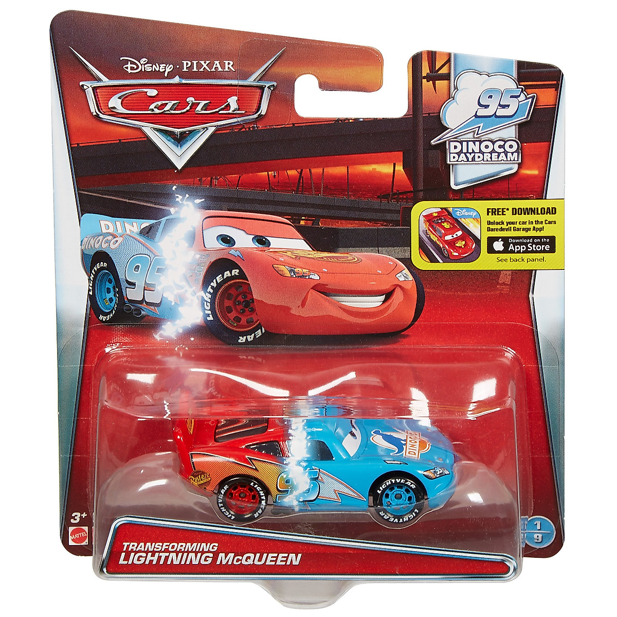 Disney Pixar Cars Diecast, Transforming Lightning McQueen