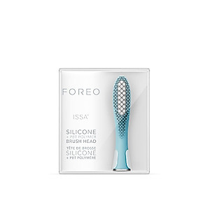 FOREO ISSA Hybrid Wave Brush Head Mint, Medical-Grade Silicone & PBT Polymer Bristles, 6-Months Lasting