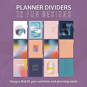 Happy Planner 2023 Daily Planner and Calendar, 12-Month Daily, Weekly, and Monthly Planner, January 2023–December 2023, Vertical Planner, Colorful Animal Theme, Big Size, 8 1/2 Inches by 11 Inches