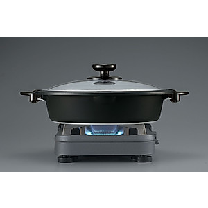 Zojirushi EP-PBC10 Gourmet d'Expert Electric Skillet & NS-LGC05XB Micom Rice Cooker & Warmer, 3-Cups (uncooked), Stainless Black