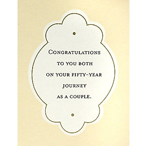 Hallmark 50th Anniversary Card (Roses)