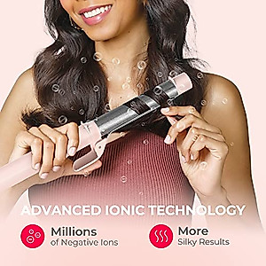 Curling Iron Set, TYMO Interchangeable Curling Wand with 3 Barrels (0.5’’ to 1.5’’), 5 Temp Settings with Intelligent Temp Control, Dual Voltage Hair Curler for All Hair Types