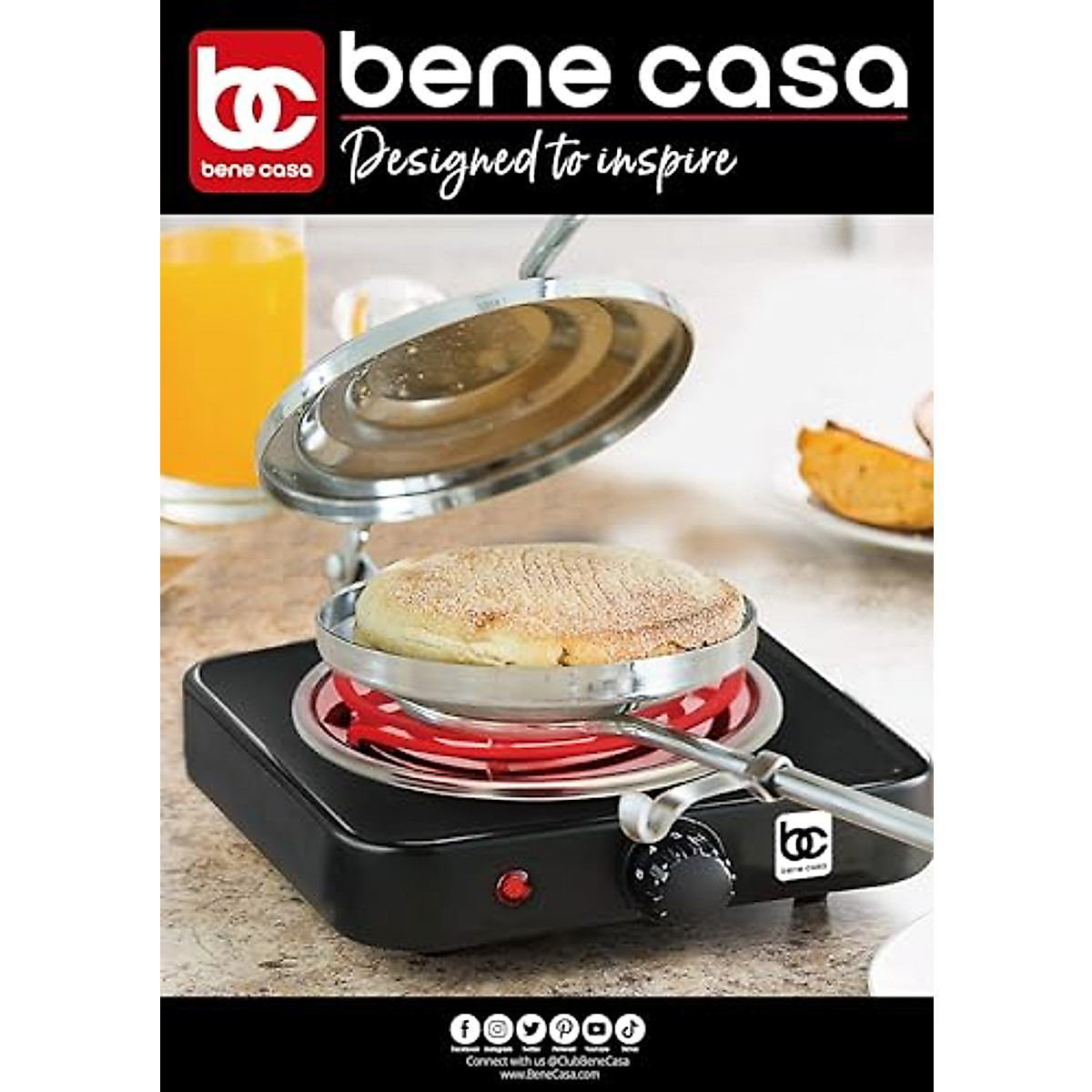 BC Classics BC-82361 Flying Sandwich Press