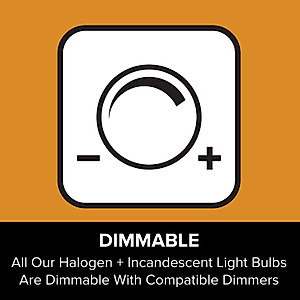 10 Pack Clear Dimmable T4 Q50/GY6.35/CL/120V GY6.35 JCD 50 Watt 50W 120 Volt Halogen Light Bulb Electric Wax Melter Plug in Warmer Aroma Tart Under Counter Lighting Kitchen Bathroom Mirror Ceiling CL