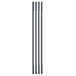 Zona 36-678 Coping Saw Blades, 6-1/2-Inch Long Between Pins, 125-Inch x 020-Inch x 15 TPI, 4-Pack