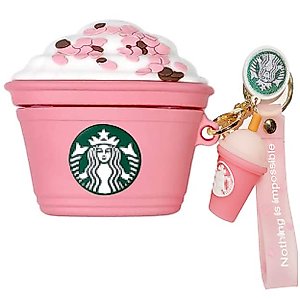 AirPod Pro 2 Case,3D Cute Funny Cool Kawaii Fashion Ice Cream Cup for AirPods Pro 2nd Generation Case 2022 Released (Pink)