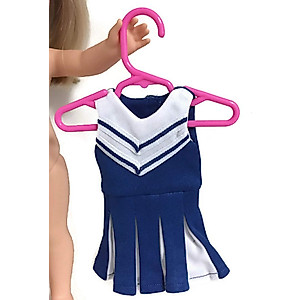 12 Pink Hangers(1 Dozen) for 14 Inch Doll Clothes