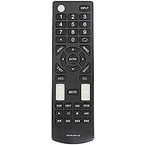 Xtrasaver Replacement Remote Control for Insignia LCD/LED TV Remote Control NS-RC4NA-18 for NS-22D420NA18 NS-32D220NA18 NS-32D311MX17 NS-32D311NA17 NS-40D420MX18 NS-40D420NA18 NS43D420NA18