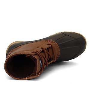 WKG Port Boot, Tan/Brown, 1 US Unisex Big Kid