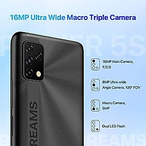 UMIDIGI Power 5S Unlocked Cell Phone, 6.53" Full Screen, 6150mAh Battery Android Phone, Global Version Dual 4G Volte Smartphones