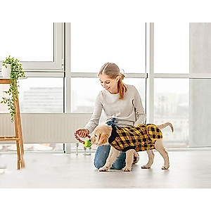 ZIMAOSHAN Surgery Recovery Suit for Dogs - Recovery Suit for Female Male Dog, Onesie for Small Medium Dogs，Substitute E-Collar & Cone