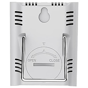 BALDR Digital Mini Hygrometer & Indoor Thermometer - Monitor Room Temperature & Humidity with a Hydrometer, Humidity Sensor, & Indoor Thermometer for Home, Office, Greenhouse, & More (White)