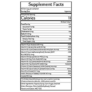 VEGAMOUR GRO Biotin Gummies for Hair, Natural Strawberry Flavor, 30 Count