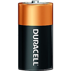 Duracell - CopperTop C Alkaline Batteries with recloseable package - long lasting, all-purpose C battery for household and business - 8 count