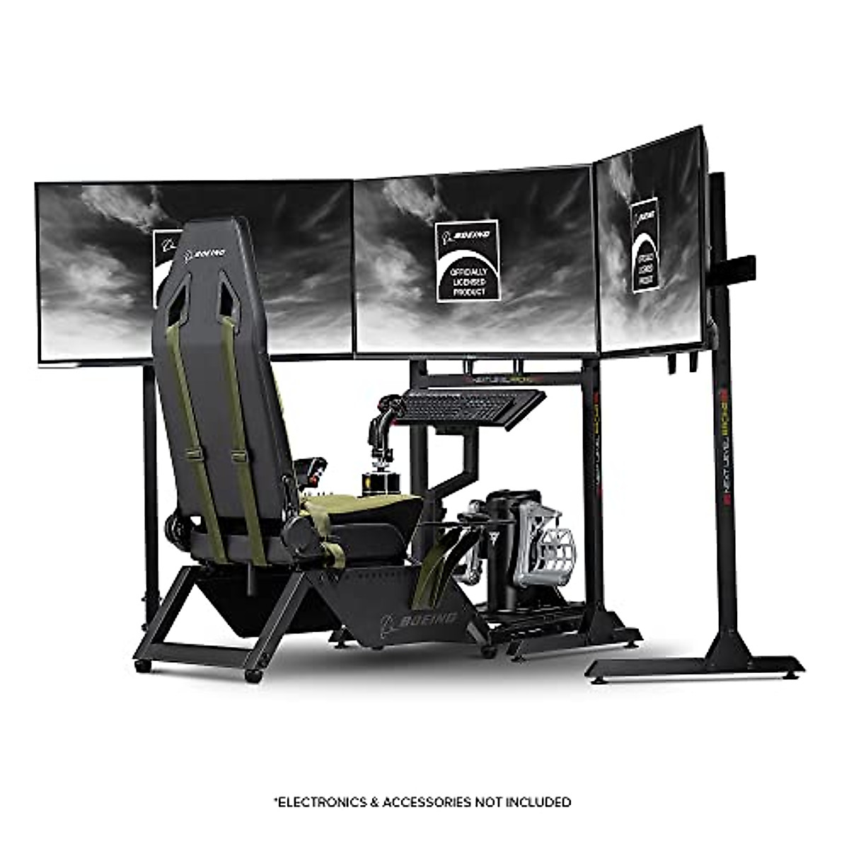 Next Level Racing Flight Simulator Cockpit: Boeing Military Edition