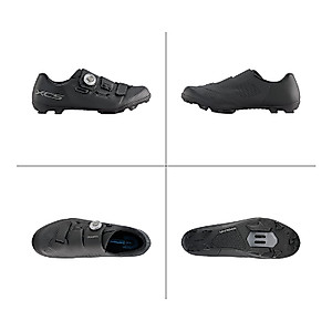 SHIMANO SH-XC502 High-Performance Men's XC Cycling Shoe, Black, 11-11.5