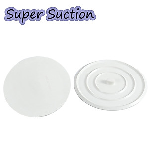 3 Pack Silicone Bathtub Drain Stopper Plug Sink Plug Universal Sink Stopper and Travel Plug for Kitchens, Bathrooms and Laundries (4.5-Inches)