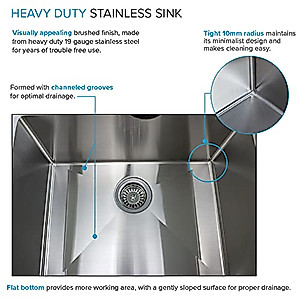 Transolid TCG-3025-WC All-in-One 29 in. x 25.5 in. Quartz Undermount Laundry/Utility Sink and Cabinet with Faucet in Matte White