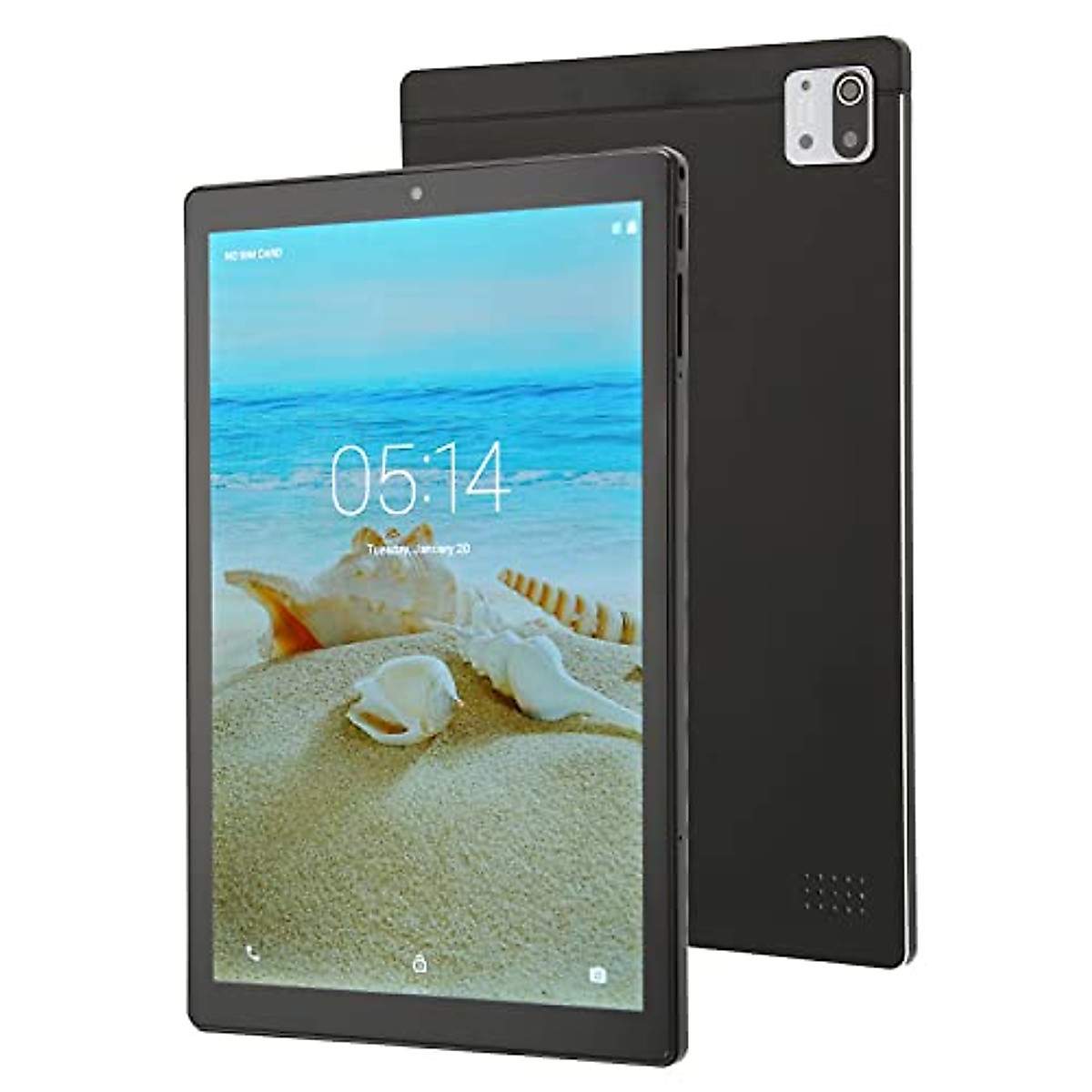 soobu 10 Inch Tablet, 5G WiFi IPS Display Octa Core CPU 100‑240V Tablet PC 3 Card Slots for Games (US Plug)