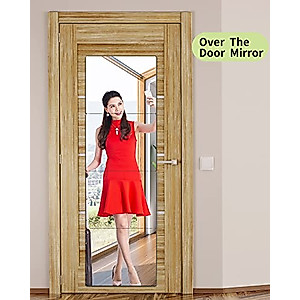 nosplit Unbreakable Gym Mirrors for Home Wall,Kids Safe Shatterproof Full Length Workout Extra Thick1/8 48''x12'',Child Acrylic Plastic Non Glass Long Body Mirror, Bedroom Door Tiles, Silver