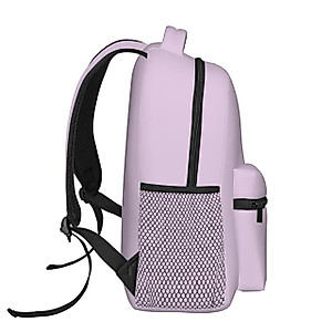 CUKCIC ERICAT 3D Printing Backpack Cute Purple Daily Large Capacity Personalized Backpack