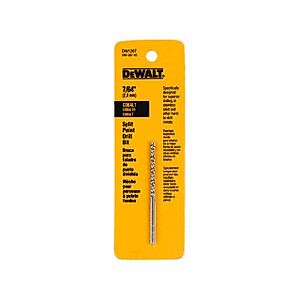 DEWALT DW1207 7/64-Inch Cobalt Alloy Split Point Twist Drill Bit