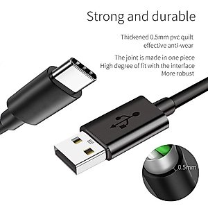 USB Type-C Data Cable Compatible with vivo V20 2021 Fast 5Gbps Speeds! 1.2M/3.3Ft