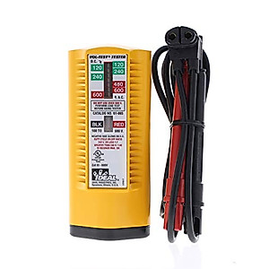 IDEAL INDUSTRIES INC. 61-065 Vol-Test Voltage Tester, CATIII for 600v,Yellow