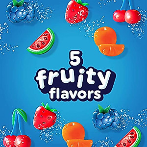 Airheads Soft Filled Ropes, Soft and Chewy Candy Ropes, Original Fruit Flavors, Concessions Movie Theater Parties, 2oz Packs, Box of 18