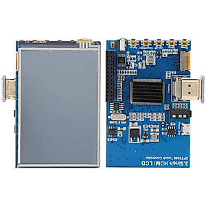 Tosuny Gaming Monitor, Portable Monitor 3.5 inch 1080P IPS Wide Viewing Angle LCD Touch Screen Display HDMI Monitor for Raspberry Pi 4B