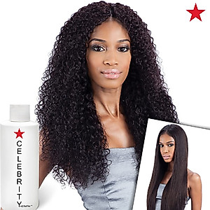 CELEBRITY KERATIN Hair Treatment Conditioning Straightening Keratin Proteins Amino Acids Argan Castor Oils Repair Damaged Color Treated Curly Straight Coarse Thin Hair