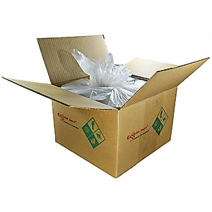 32 lbs Potassium Hydroxide Flakes KOH Caustic Potash Anhydrous KOH Dry Electrolyte - 16 x 2lb Bottles - Lye Drain Cleaner - HDPE container with resealable Child Resistant cap