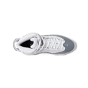 Jordan Boy's 6 Rings (Little Kid) White/Cool Grey/White 11 Little Kid M