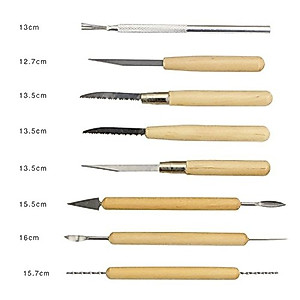 Woomartt Pro Pumpkin Carving Tools- Halloween Sculpting Kit with 22 Double Sided Pieces and Storage Bag for Jack-O-Lanterns and More